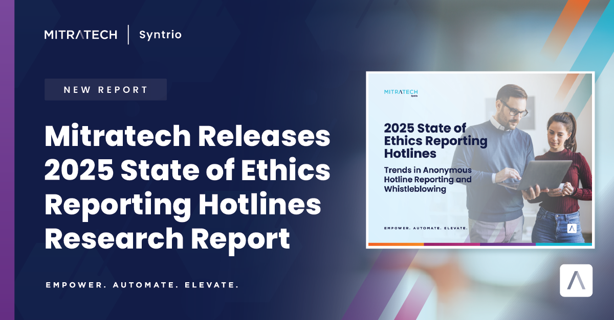 Mitratech Releases 2025 State of Ethics Reporting Hotlines Report