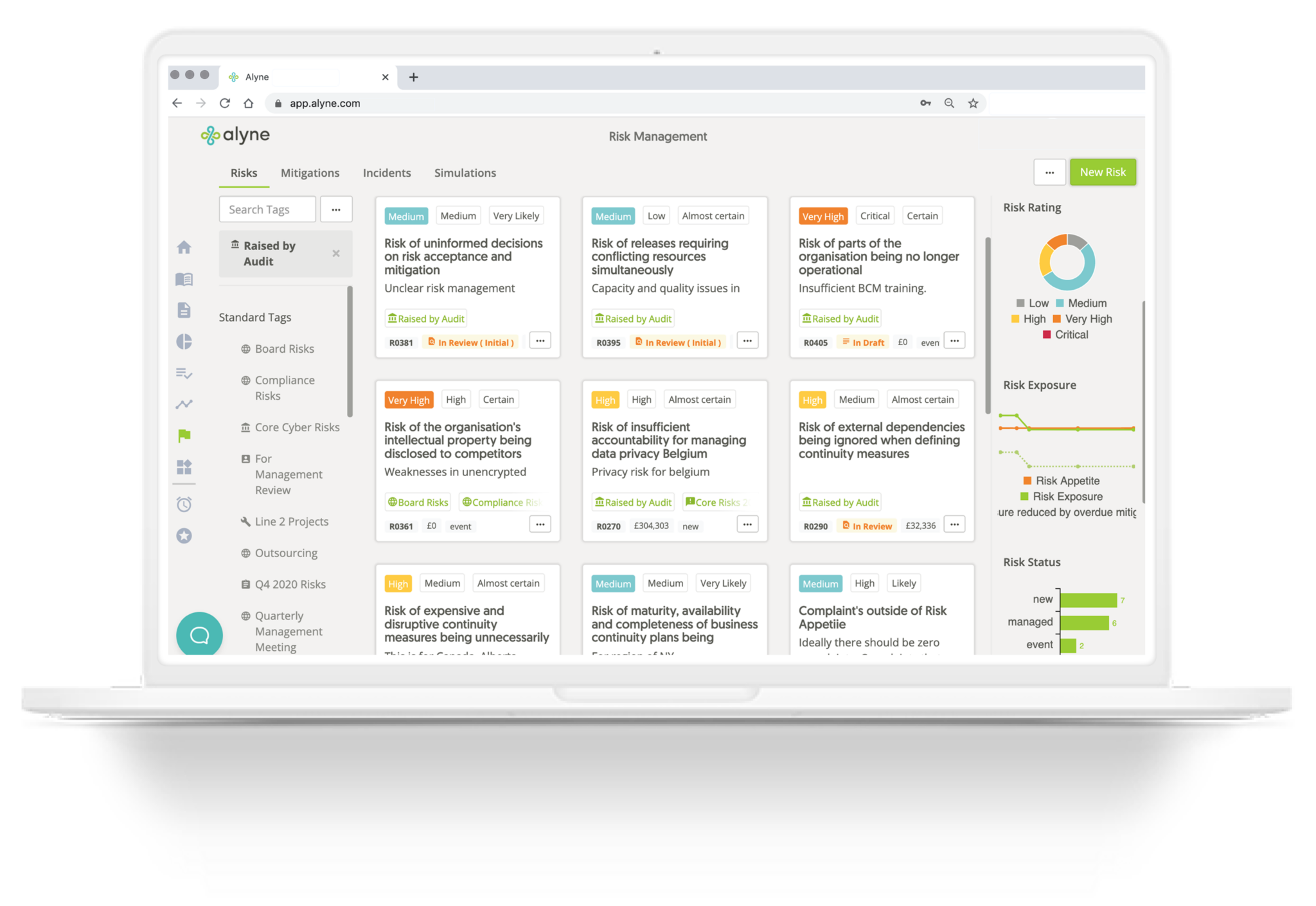 Mitratech's Alyne | Full-Suite GRC Platform