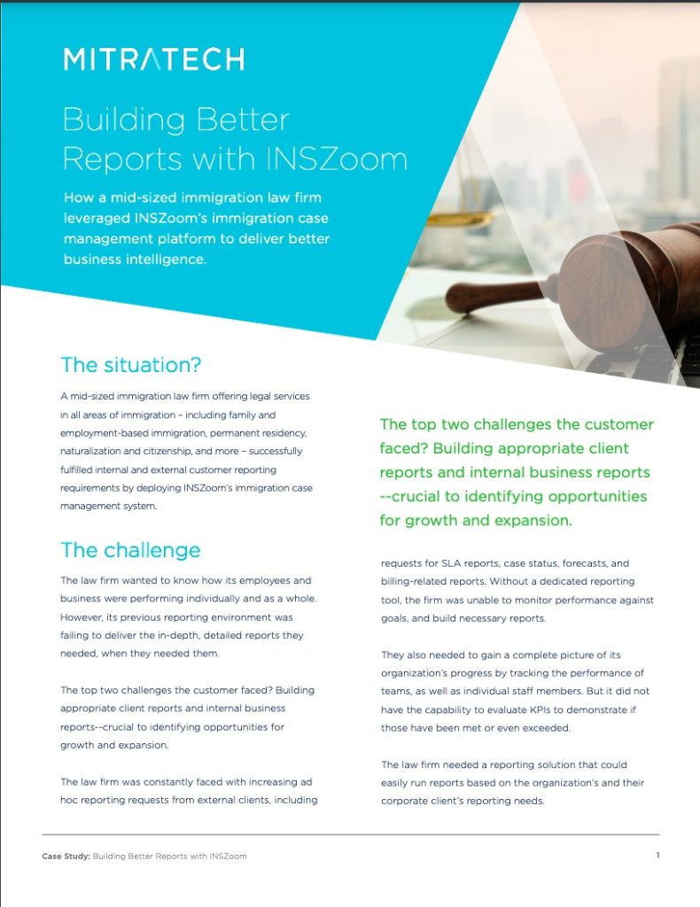 Building Better Reports with INSZoom | Mitratech