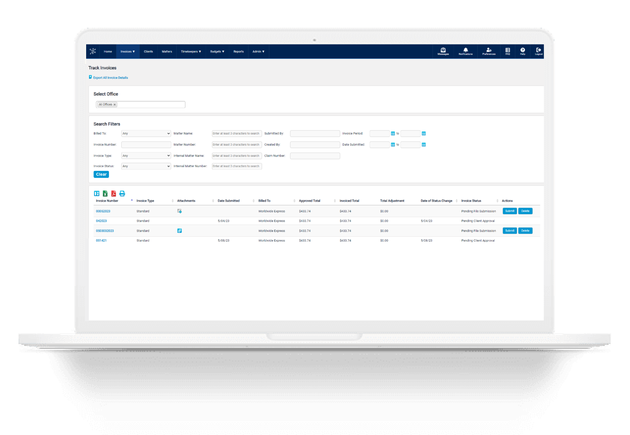 Collaborati | Legal E-Billing Management Software Solutions