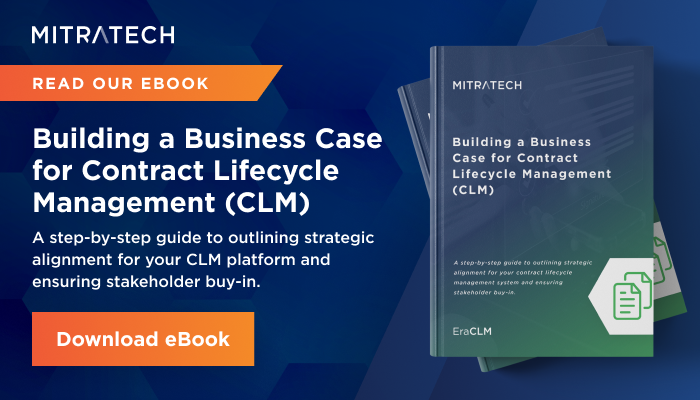 Building a Business Case for Contract Lifecycle Management