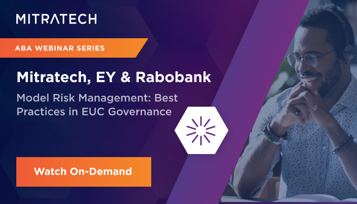 Mitratech’s Model Risk Management Webinar Series - Part 1 | Mitratech