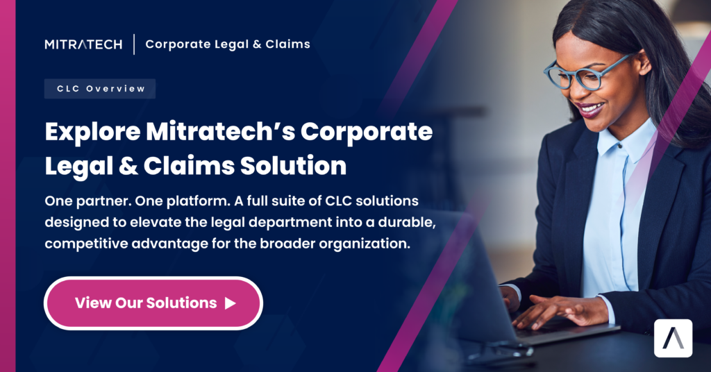Corporate Legal Claims Solutions | Mitratech