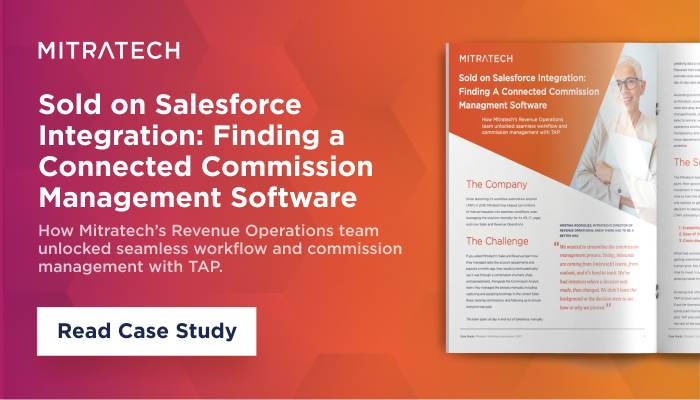 Sold on Salesforce Integration: Finding a Connected Commission ...