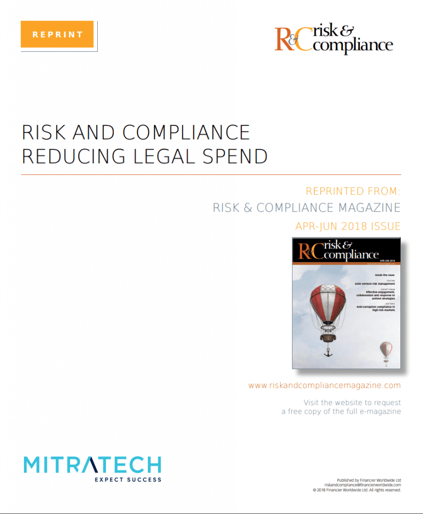 An Interview with Risk and Compliance Magazine | Mitratech