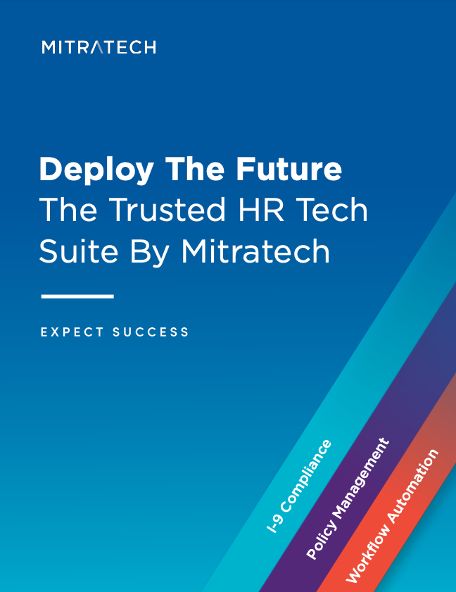 Deploy The Future - The Trusted HR Tech Suite By Mitratech | Mitratech