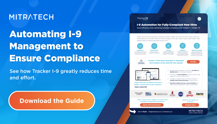 Brochure - I-9 Automation for Fully Compliant New Hires | Mitratech