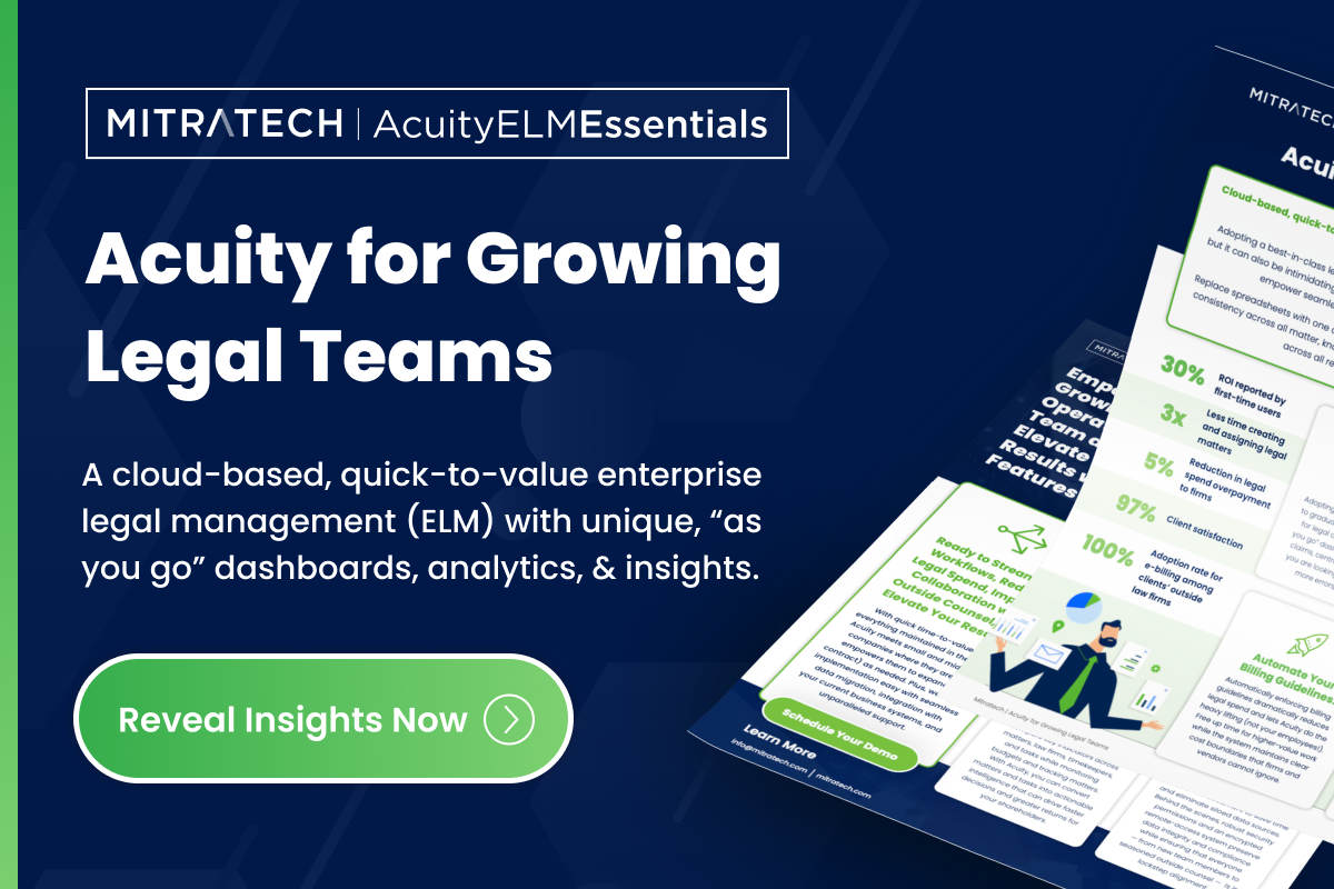 Explore Acuity for Growing Legal Teams | Brochure