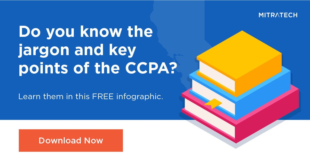 Infographic: A Glossary Guide To The CCPA | Mitratech